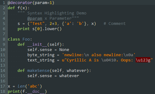 Obsidian Color Scheme - Packages - Package Control
